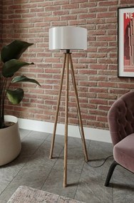 Stojací lampa KS-11104 Cream Brown