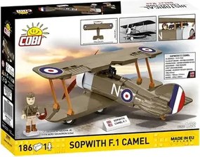 COBI Stavebnice Sopwith F.1 Camel / Great War / 2999 / 1:32 / 186 kost