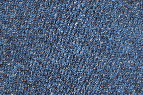 ITC Metrážový objektový koberec NEW TECHNO 3535 BARVA: Modrá, ŠÍŘKA: 4 m, DRUH: smyčka