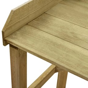 Přesazovací stolek impregnovaná borovice 75 x 40 x 90 cm - Default Title