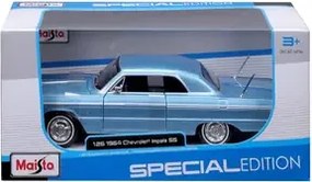Maisto - Special Editon - 1964 Chevrolet Impala SS, metal modrá, 1:26