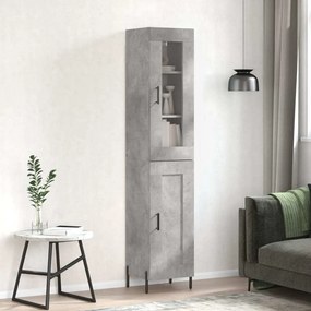 vidaXL Skříň highboard 34,5 x 34 x 180 cm kompozitní dřevo [3199499] Barva: dub sonoma