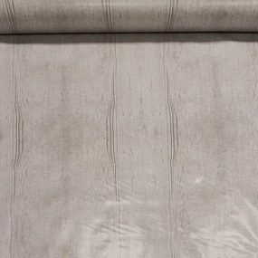 Kubík ubrus PVC s textilním podkladem 123-2, světle béžové dřevo,, š.140cm (metráž)