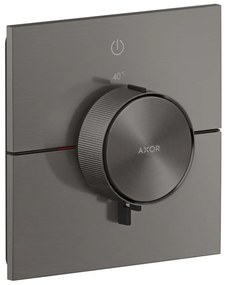Axor ShowerSelect ID - Termostatická baterie pod omítku, kartáčovaný černý chrom 36757340