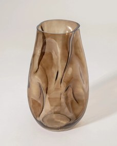 Vase Bronze Wave II 13x13x26 cm