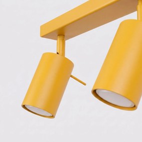 Sollux Lighting Stropní svítidlo RING 2 žluté