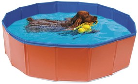 Croci Croci Skládací bazén pro psa 120 x 30 cm | červený