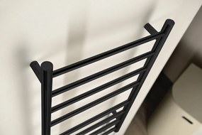 , REDONDO elektrický sušák ručníků, kulatý, 630x1160 mm, 130 W, černá, ER230BV