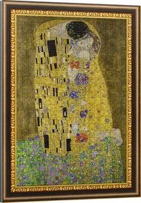 TREFL Art Frame Puzzle Polibek / 500 dílků / s rámem / 31,5 × 47 cm