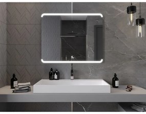 Mexen Nida, LED koupelnové zrcadlo s podsvícením 100x80 cm, 6000K, ochrana proti zamlžování, 9806-100-080-611-00
