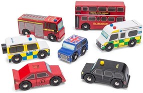 Auto le toy van set autíček london