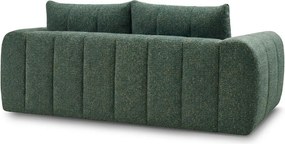 Tmavě zelená pohovka 242 cm Nesty – Bobochic Paris