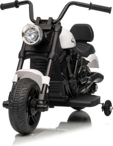 Elektrická motorka STAR bílá