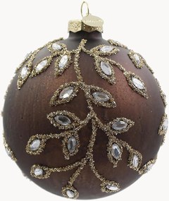 Sada skleněných vánočních ozdob Gemstone, 8 dílů
