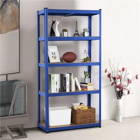 Zátěžový regál Yaheetech – Mod.3: 180 × 90 × 40 cm/875 kg modrá (264515749188)