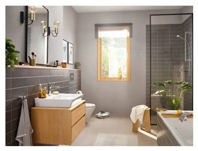 Hansgrohe Rebris E - Páková umyvadlová baterie 110 CoolStart s kovovou odtokovou soupravou s táhlem, chrom 72551000