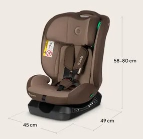 LIONELO Autosedačka Aart i-Size Beige Chocolate / 40–150 cm / ECE R129
