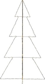 vidaXL Vánoční stromek kužel 360 LED diod dovnitř i ven 143 x 250 cm [328591] Barva: Studená bílá