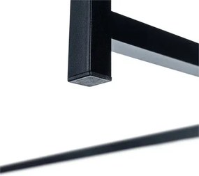 Skládací černý stůl – 80 x 75 x 40 cm