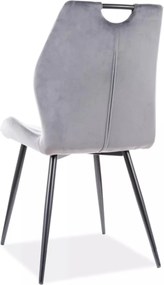 Čalouněná jídelní židle Arco Velvet - výběr z 4 provedení