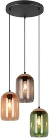 Závěsné svítidlo TRIO CORK E27 3x10W bez žárovek 364630317