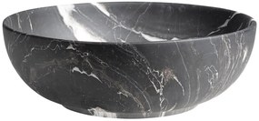 Sapho Sapho, RONDANE keramické umyvadlo na desku průměr 41cm, carnico marmor, AR435CM