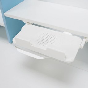 Rostoucí psací stůl SMART - modrá / bílá