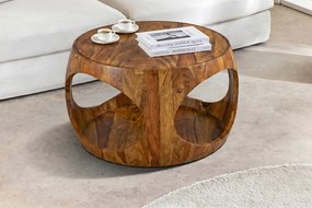 Designový konferenční stolek Velislav 60 cm Sheesham