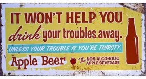 Cedule značka It Wont Help You Beer