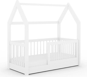 ADRK Furniture Postel Domek Graja s matrací CH-GRA-W-140-M