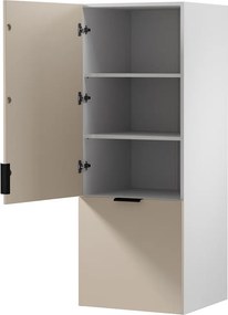 SORENTO pl | horní skříňka N60N multifunkční nástavec | 60 cm | LEVÁ | bílá/béžová