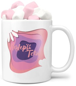 Hrneček Díra – teta (Náplň hrníčku: Marshmallow)