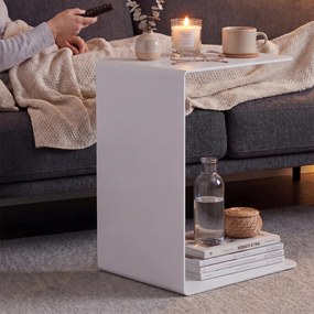 Příruční stolek Selby 60 cm - bílá