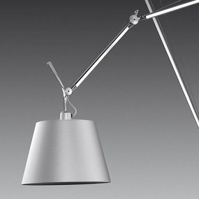 Artemide 0629000A + 0781020A Tolomeo decentrata, designové závěsné svítidlo, 1x150W E27, polohovatelná ramena, stínítko satin, průměr 36cm