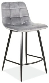 Barová židle Marlana (šedá). 1050495