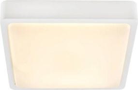 LA 1003449 AINOS SQUARE Outdoor, nástěnné a stropní LED svítidlo, bílé, spínač CCT 3000/4000K - BIG WHITE (SLV)