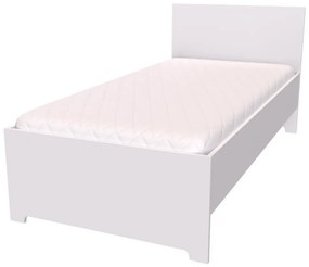 Nábytek Mikulík Retro postel DINO, 90×200 cm Dekor: Jasan šedý