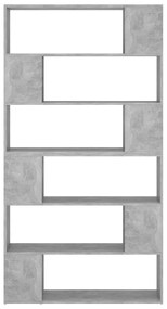 Petromila Knihovna / dělicí stěna betonově šedá 100 x 24 x 188 cm