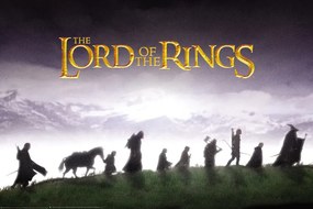 Umělecký tisk Lord of the Rings - Group, (40 x 26.7 cm)