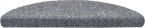 Samolepící nášlapy na schody 10 ks světle šedé 56x17x3 cm 149681