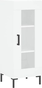 Skříň highboard bílá 34,5 x 34 x 180 cm kompozitní dřevo 3200385