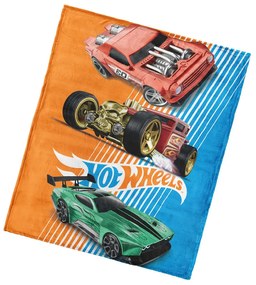 Dětská deka Hot Wheels Retro 130x160 cm