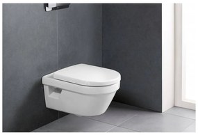 Villeroy & Boch Villeroy &amp; Boch ARCHITECTURA - WC mísa bezrámová, 530x370 mm, závěsný model, bílá Alpin CeramicPlus 5684R0R1