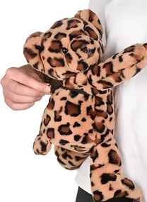 DOUDOU Plyšová taška přes rameno Leopard / 30 cm / od 2 let