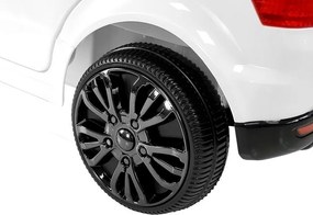 LEAN CARS Elektrické autíčko HL1638 s dálkovým ovládáním, MP3 a LED světlem bílé