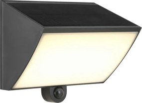 Brilliant - LED Solární nástěnné svítidlo SIERRA LED/6W/3,7V 2000 mAh IP54 černá