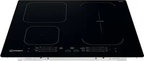 Indesit IB 65B60 NE černá / Indukční varná deska / vestavná / 59 cm /