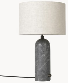 Velká stmívatelná stolní lampa's mramorovou podstavou Gravity, v různých velikostech