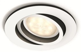 Hue White Ambiance Stropní podhledové svítidlo Philips Milliskin 50411/31/P8 GU10 bílé extension kit