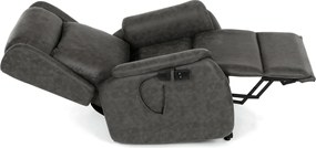 Autronic Polohovací křeslo s elektrickým ovládáním TV-L8902 Barva potahu: Černá